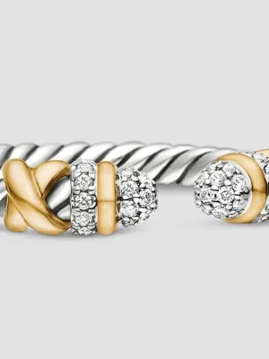 David Yurman Petite Helena Open Ring In Sterling Silver
