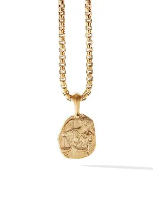 David Yurman Sagittarius Amulet In 18k Yellow 27mm - Gold