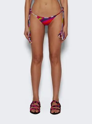 Emilio Pucci Side Tie Bikini Bottoms