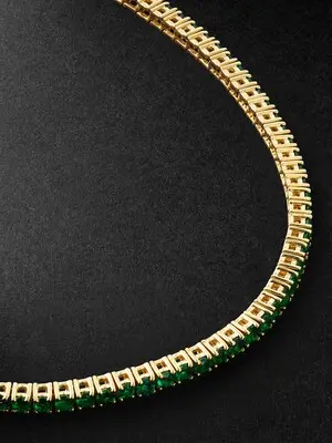 SYDNEY EVAN And Emerald Bracelet