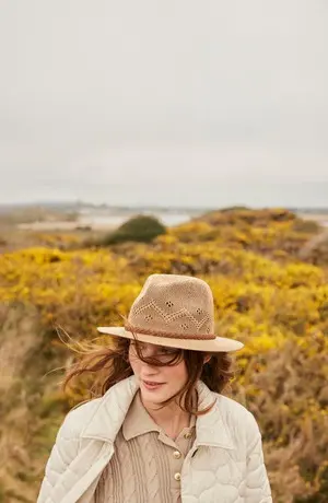 Barbour Flowerdale Trilby Hat - Trench