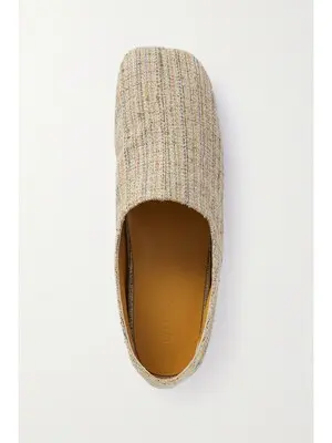 Loro Piana Andria Canvas Loafers