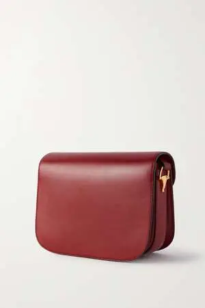 Gucci Horsebit 1955 Textured-leather Shoulder Bag
