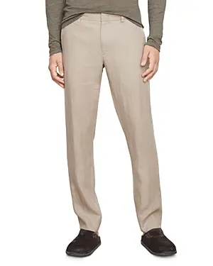 Vince Griffith Lightweight Hemp Pants Dark Taupe