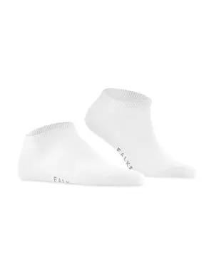 Falke Family Cotton Blend Sneaker Socks - White