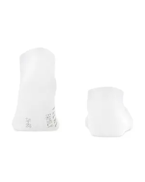 Falke Family Cotton Blend Sneaker Socks - White