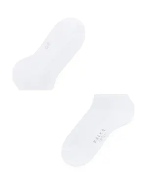 Falke Family Cotton Blend Sneaker Socks - White