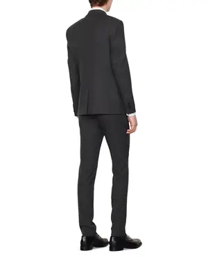 Sandro Legacy Gray Suit Jacket - Mocked Grey