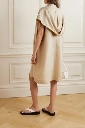 Loro Piana Draped Linen Vest