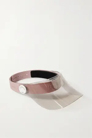 Dior Dior Eyewear Diorpacific V1u Visor Pink