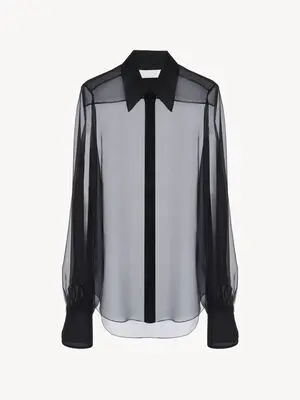 Chloé Gathered-sleeve Blouse