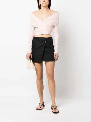 Philosophy Di Lorenzo Serafini Wraparound Crop Top