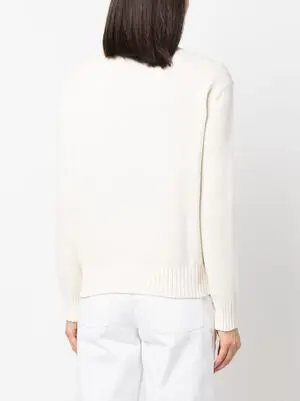 Ralph Lauren Logo-embellished Jumper - White