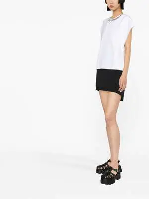 Dolce & Gabbana Logo-embroidered Cotton T-shirt