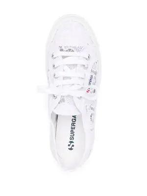Superga 2750 Macramé Sneakers - White