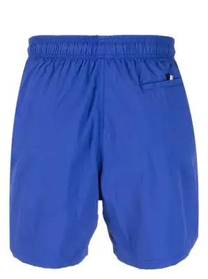 BOSS Octopus Logo-print Swim Shorts - Blue