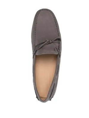 TOD'S Gommino Suede Loafers - Grey
