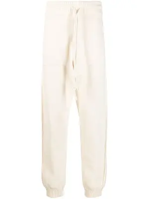 Off-White Diag-stripe Knitted Track Pants - Neutrals