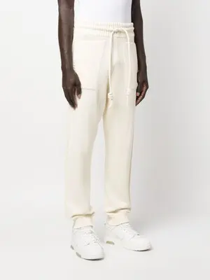 Off-White Diag-stripe Knitted Track Pants - Neutrals