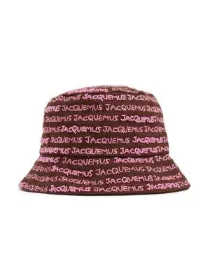 Jacquemus Logo-embroidered Bucket Hat