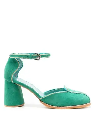 STUDIO CHOFAKIAN Noell 65mm Suede Pumps