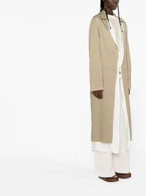 EDWARD CUMING Layered Single-breasted Coat