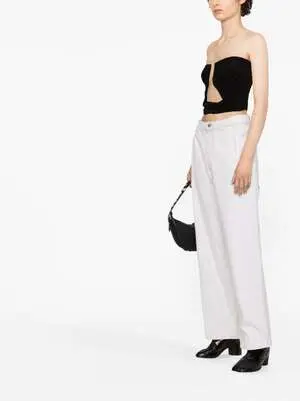 MAISON MARGIELA Mid-rise Wide-leg Jeans