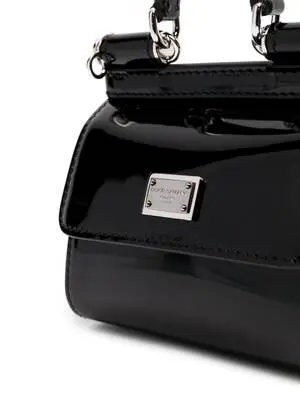 Dolce & Gabbana Logo-plaque Leather Mini Bag