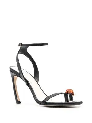 LANVIN Crystal-embellished High Heel Sandals
