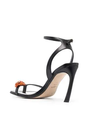 LANVIN Crystal-embellished High Heel Sandals