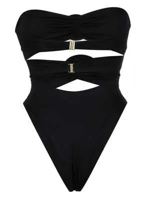 LA REVECHE Gathered-detail One-piece