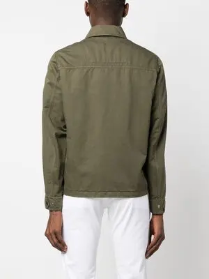 Herno Cotton-blend Button-up Shirt - Green