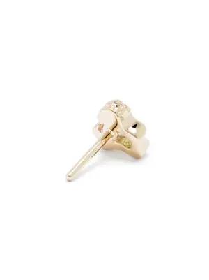 MARIA BLACK 14kt Yellow Molten Diamond Stud Earring - Gold
