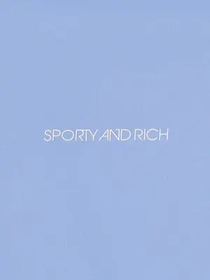 SPORTY & RICH Logo-print Zip-up Jacket