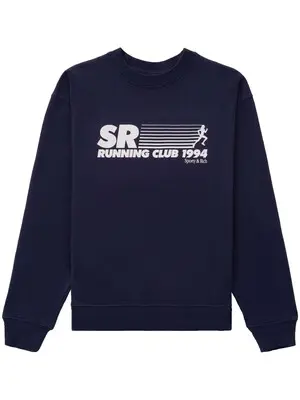 SPORTY & RICH Sr Running Club Sweatshirt