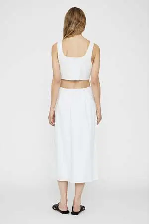 ANINE BING Dione Midi Dress With Cutouts