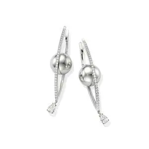 CADAR Reflections Large Hoop Earrings - One-color