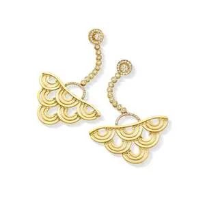 CADAR Water Chandelier Earrings - One-color