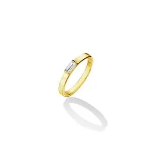 CADAR Light Baguette Band Ring - One-color