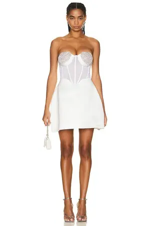 Marianna Senchina Strapless Mini Dress