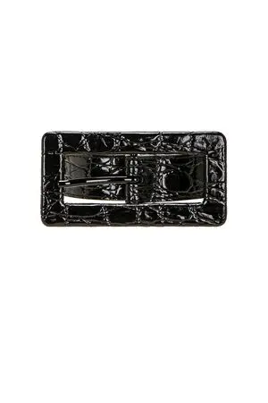 Saint Laurent Embossed Leather Belt