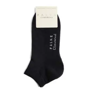 Falke Climawool Ankle Socks - Navy