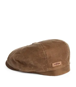 Stetson Leather Burney Hatteras Cap