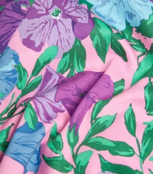 Max Mara Floral Panelled Dress