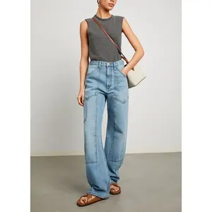 RE/DONE Super-high Workwear Jeans