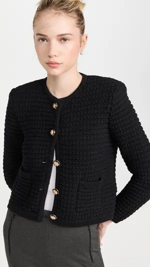 Ba&sh Gaspard Cardigan - Noir