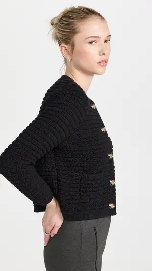 Ba&sh Gaspard Cardigan - Noir
