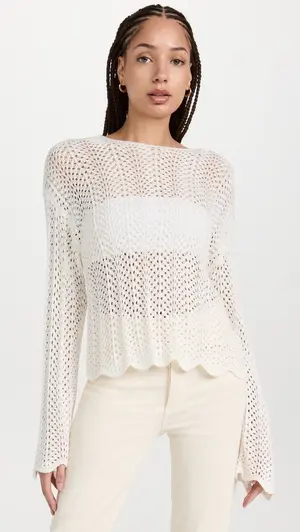 Z Supply Donovan Crochet Top