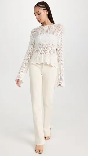 Z Supply Donovan Crochet Top