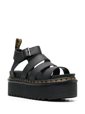 Dr. Martens 70mm Buckled Platform Sandals